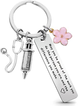 Ouligay Nurse Gifts for Women Nurse Keychain, Nursing Gift for School ...