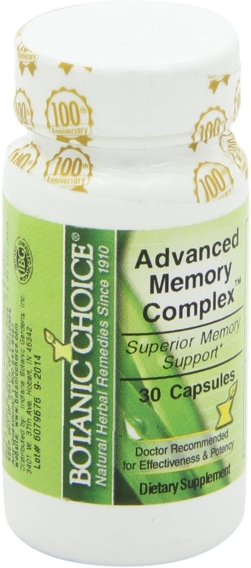Botanic Choice Memory Complex Tablets 30 unidades – Yaxa Colombia