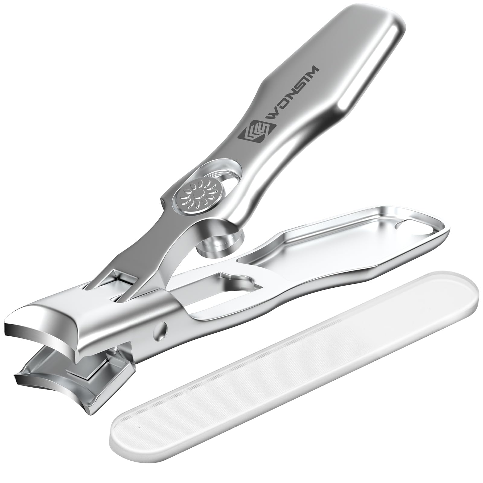 Amazon.com : WONSIM German Nail Clippers for Men Thick Nails, Large ...