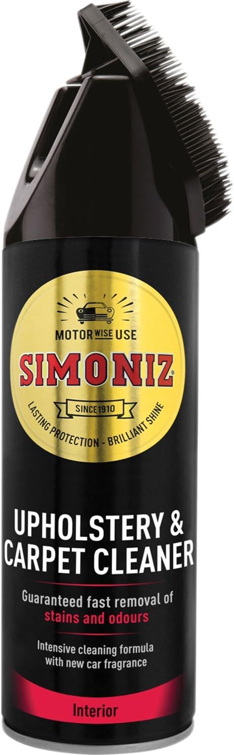 Simoniz Vehicle Upholstery & Carpet Cleaner 400ml : Amazon.co.uk ...