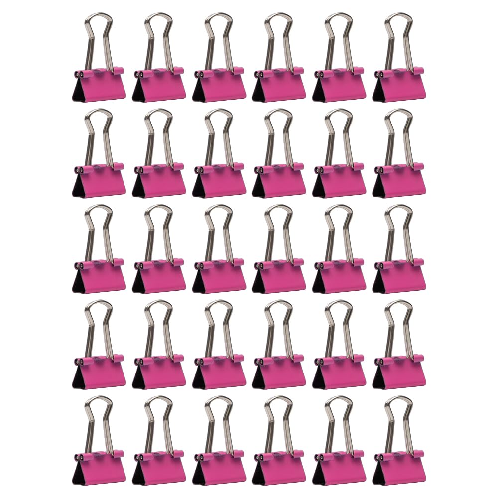Snapklik.com : JAM PAPER Colorful Binder Clips - Extra Small - 3/5 Inch