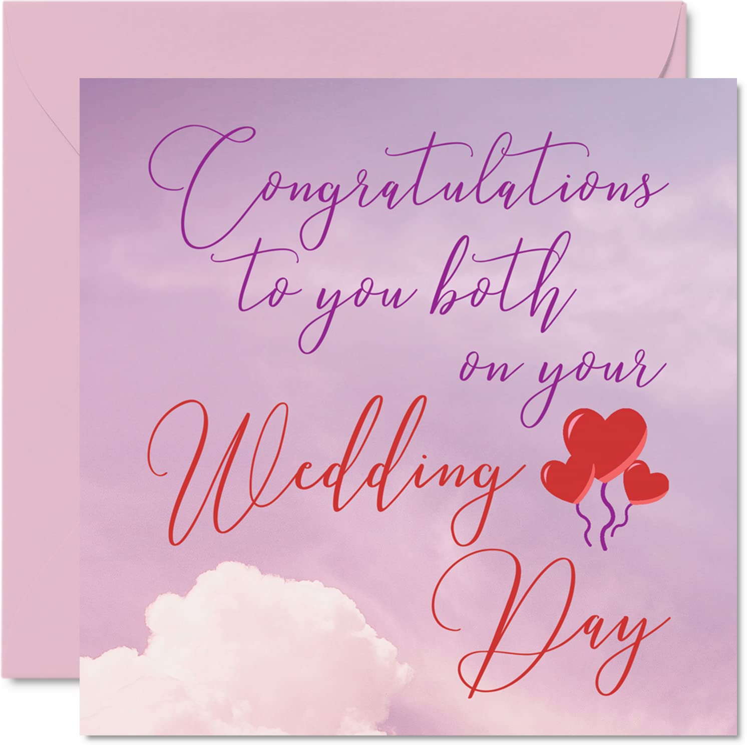 Wedding Cards for Bride and Groom - Congratulations To You Both Wedding ...
