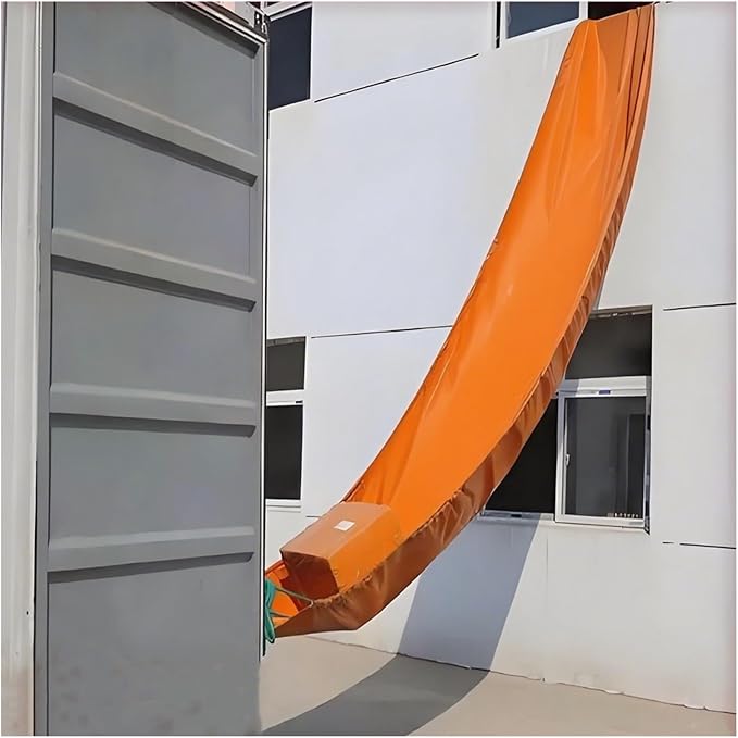 Canvas Chute 0.7mm Thick Cargo Handling Slides, Orange Black Green ...