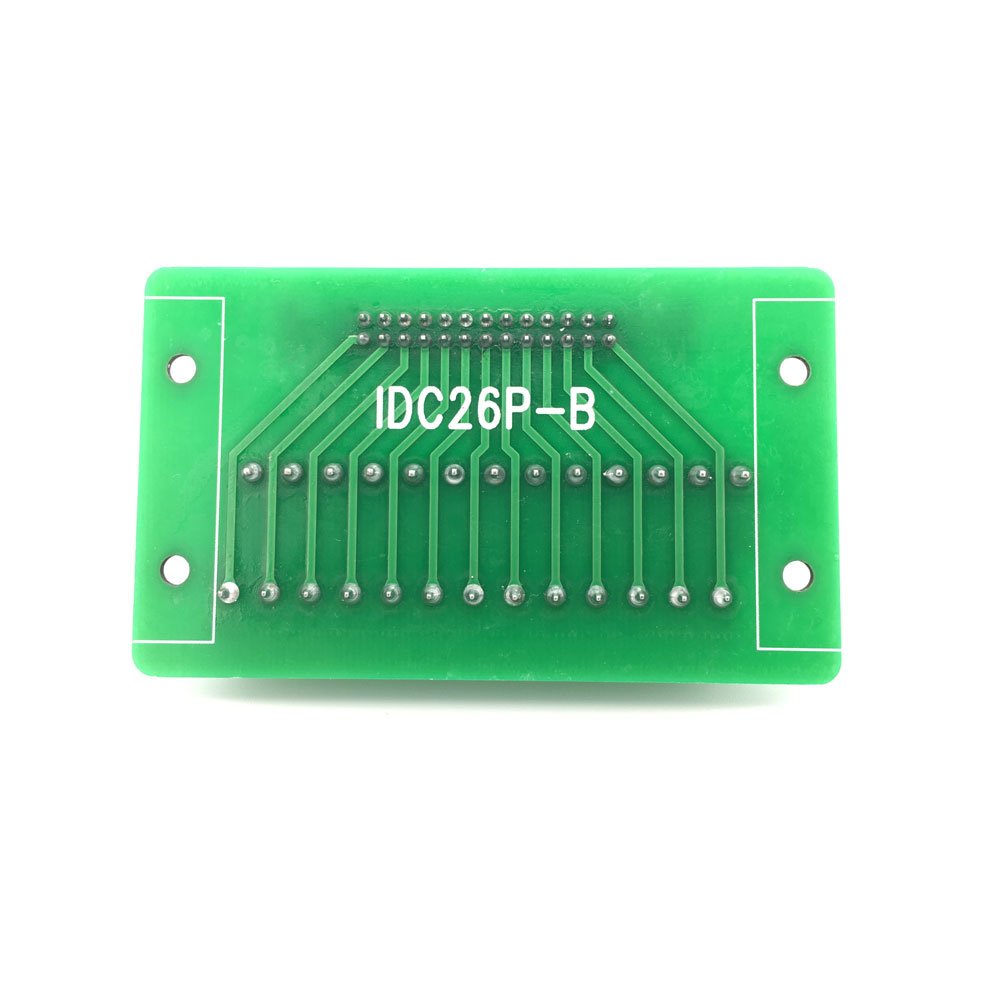 Sysly Idc26 2x13 Pins Male Header Breakout Board Terminal Block Connector With Simple Din Rail