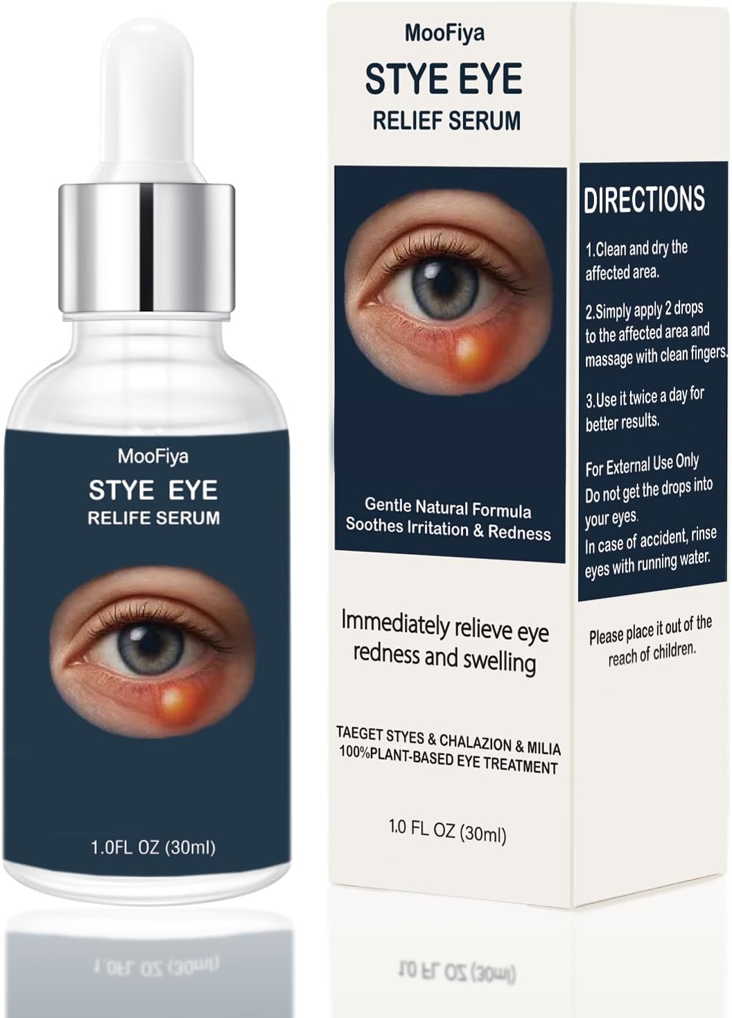 Stye Eye Treatment, Eye Reflief Serum for Styes and Chalazions, Non ...