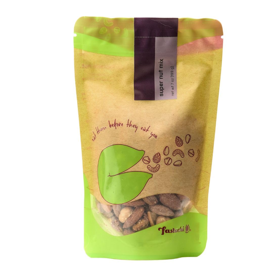 Amazon.com : Fastachi Super Nut Mix (4-pack) | Savory and Delicious ...