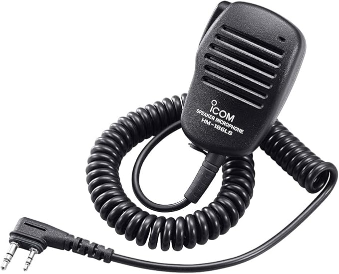 Amazon.com: ICOM HM-186LS Small Speaker Microphone : Electronics