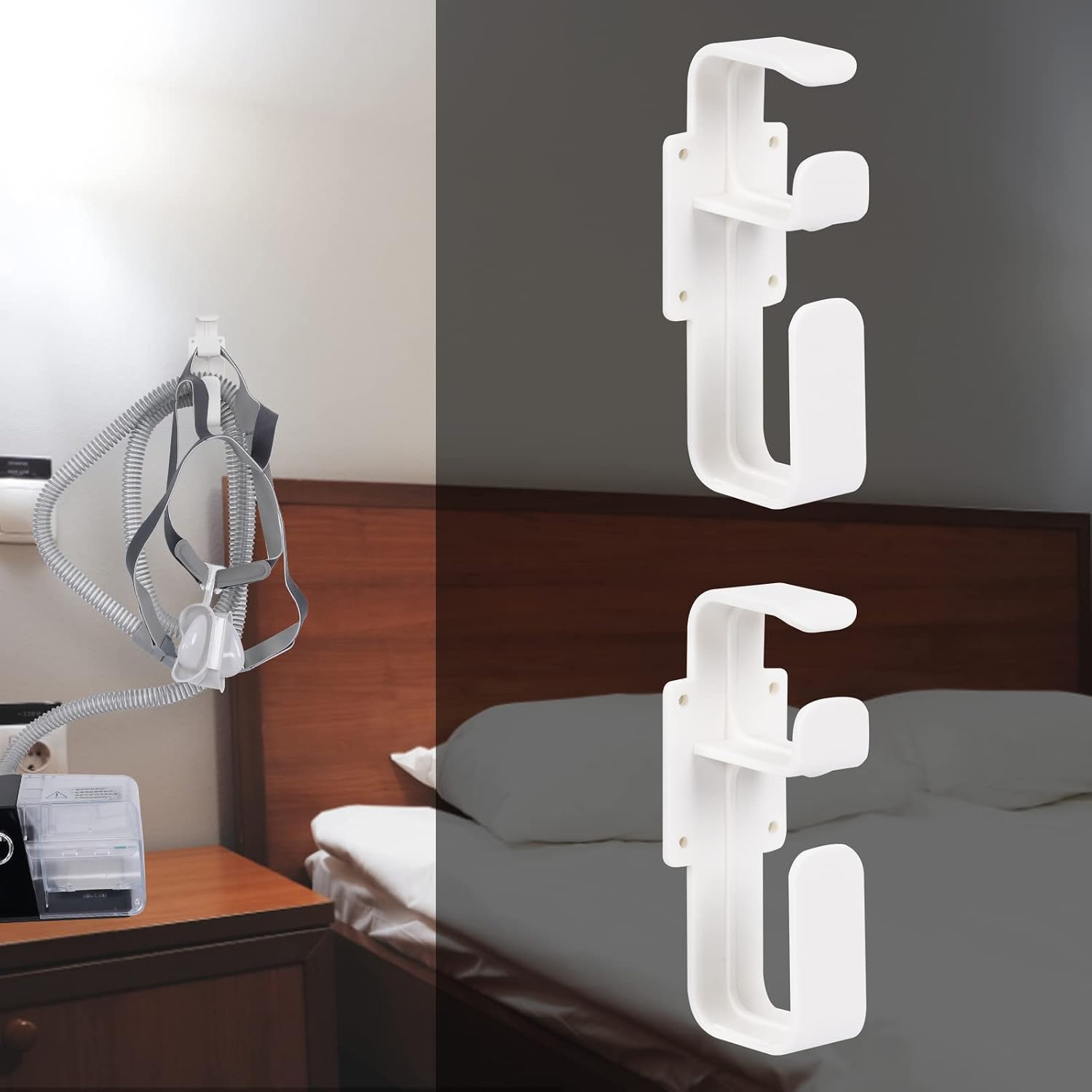 Amazon.com: YONGAIJIA 2 Pack CPAP Hose Hanger with Anti-Slip, C-Pap ...