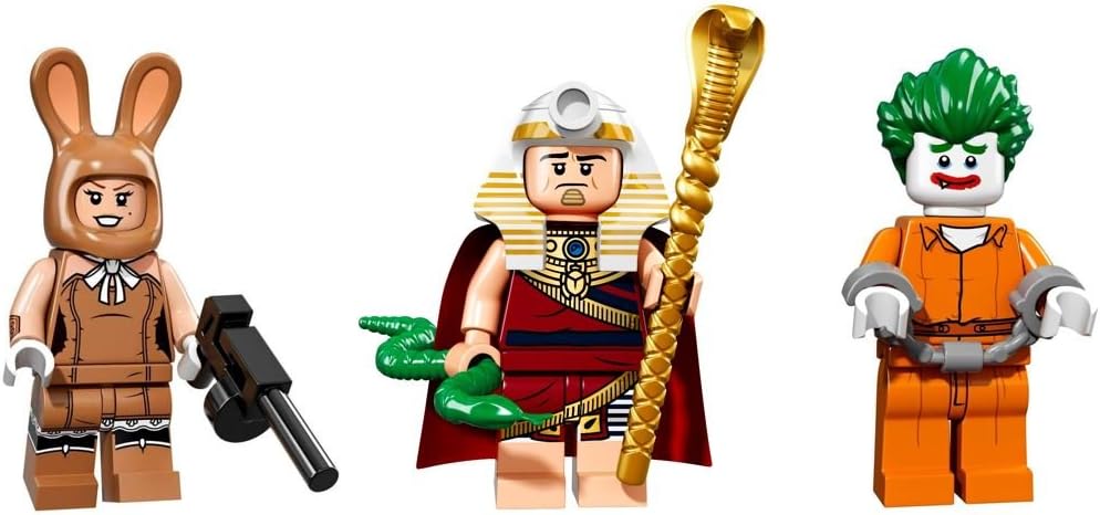 LEGO King TUT, March Harriet, Joker Minifigures Lego Batman Figures ...