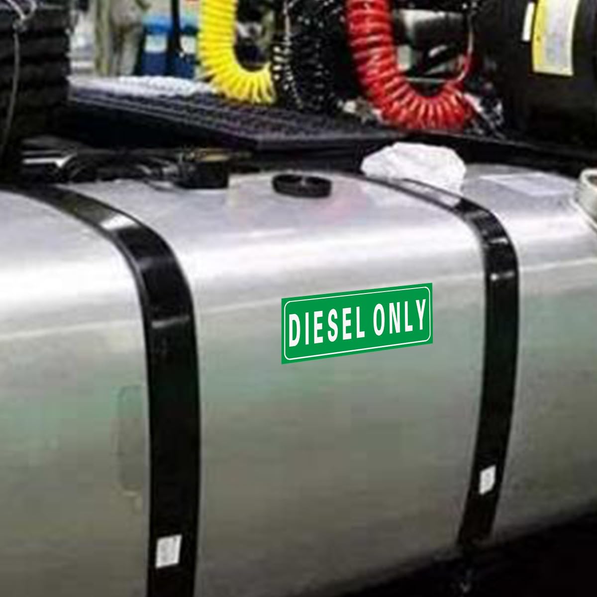 Snapklik.com : 6-Pack Diesel Only Labels - Heavy-Duty, Weatherproof ...