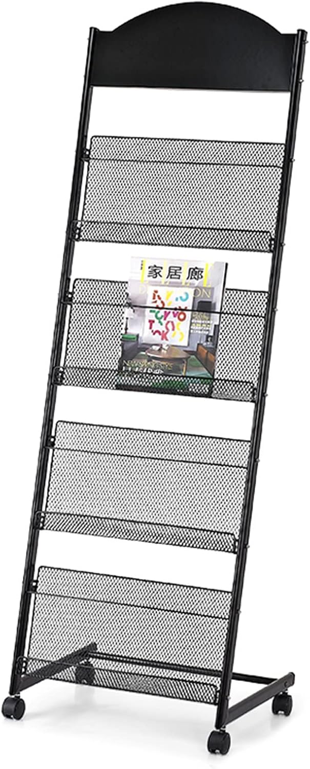 Amazon.com: Magazine Holder/Storage Rack, Floor-Standing Literature ...