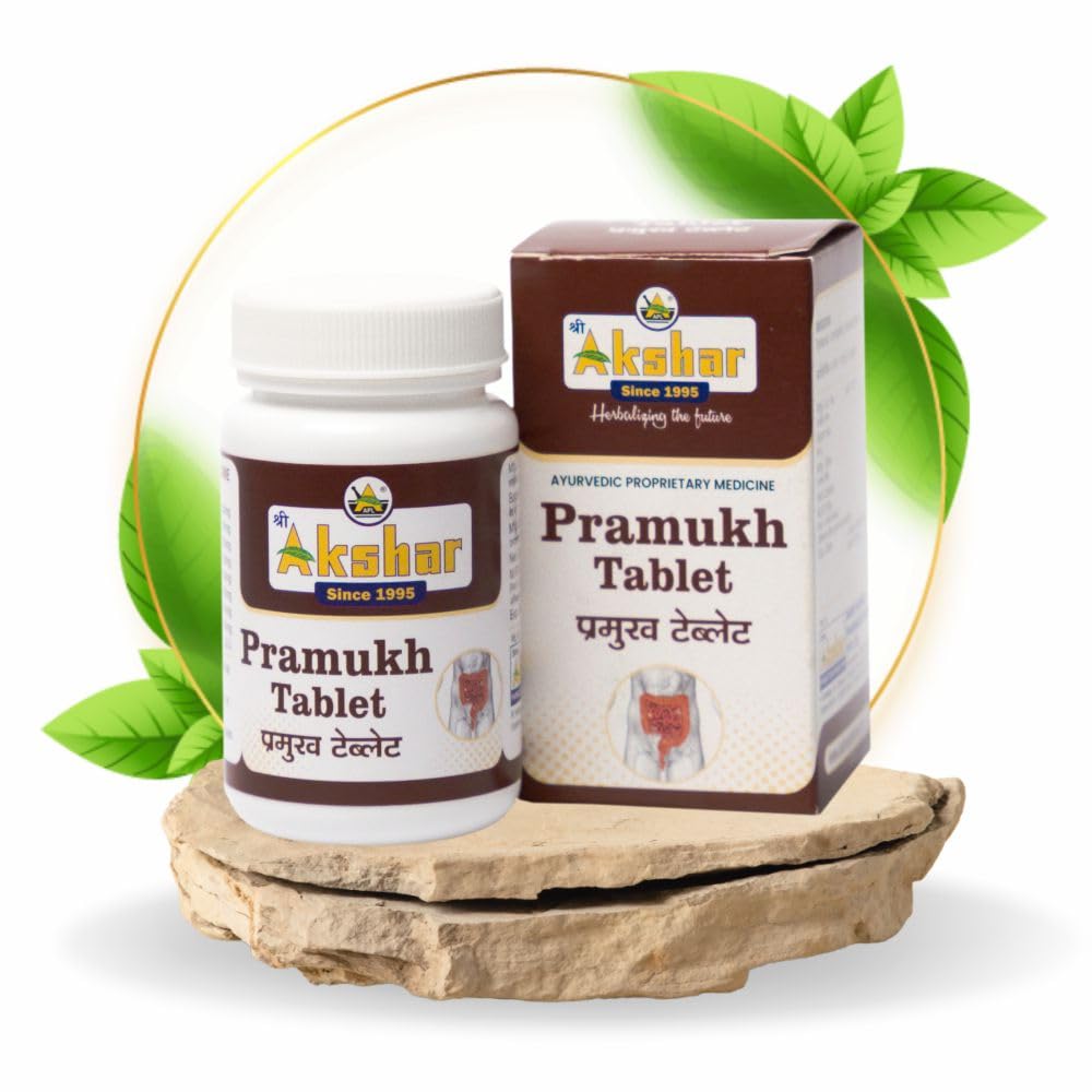 Buy Akshar Pharma [SINCE 1995] Ayurvedic Parmukh Tablets - 240 Tablets ...