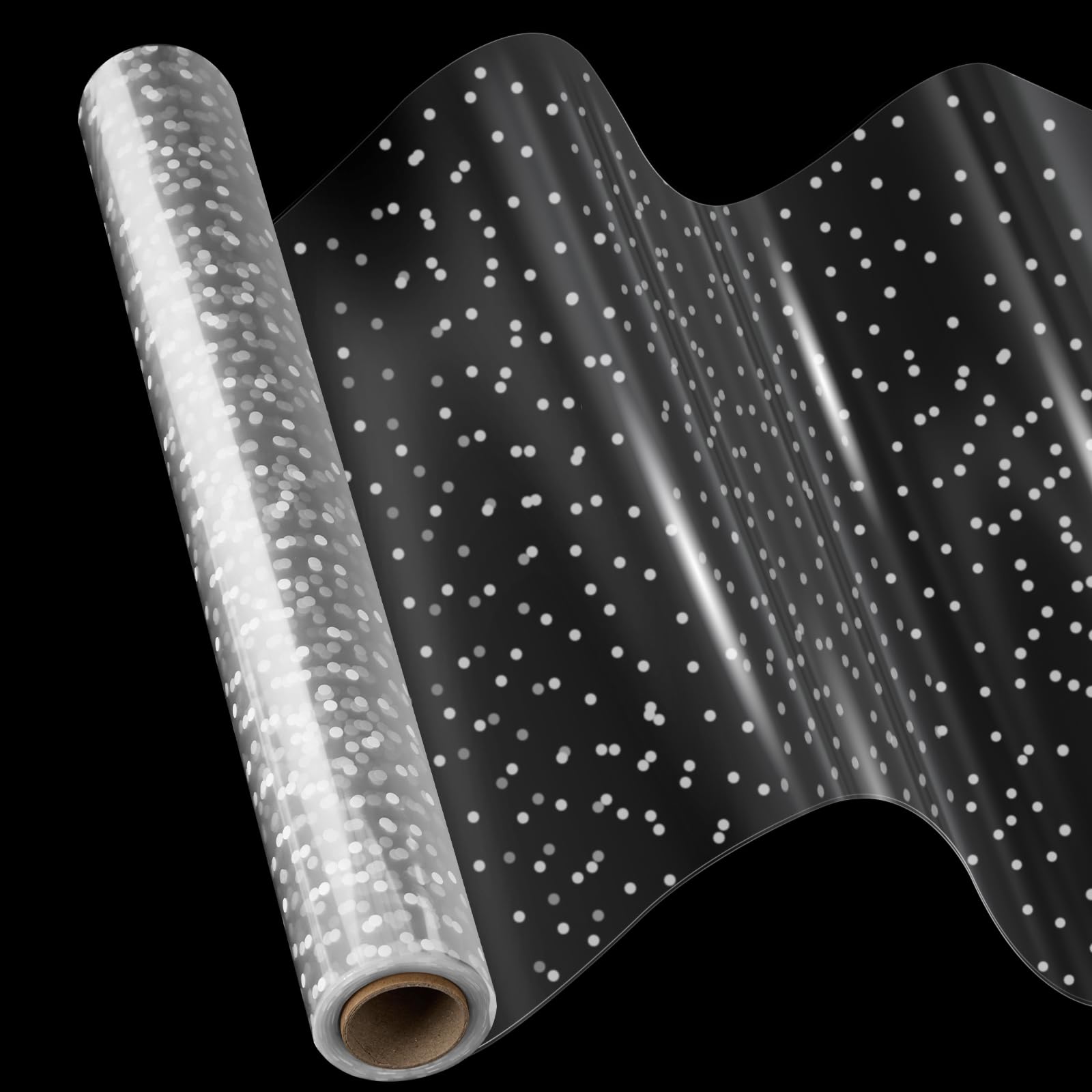 Amazon.com: Mauproy 34 In x 100 Ft Clear Cellophane Wrap Roll, Extra ...