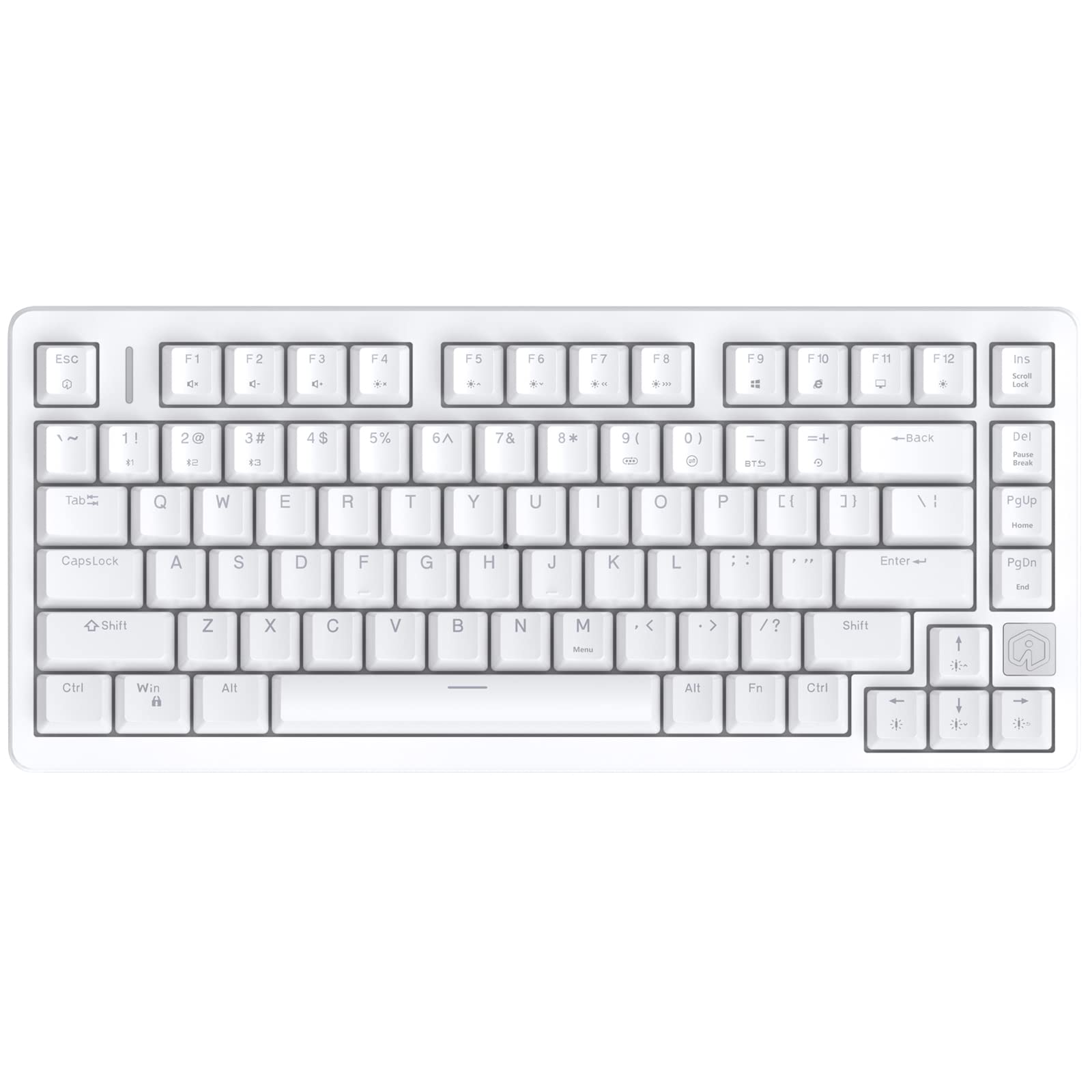 Amazon.com: IROK FE75Pro Wireless RGB Hot Swappable Mechanical Keyboard ...
