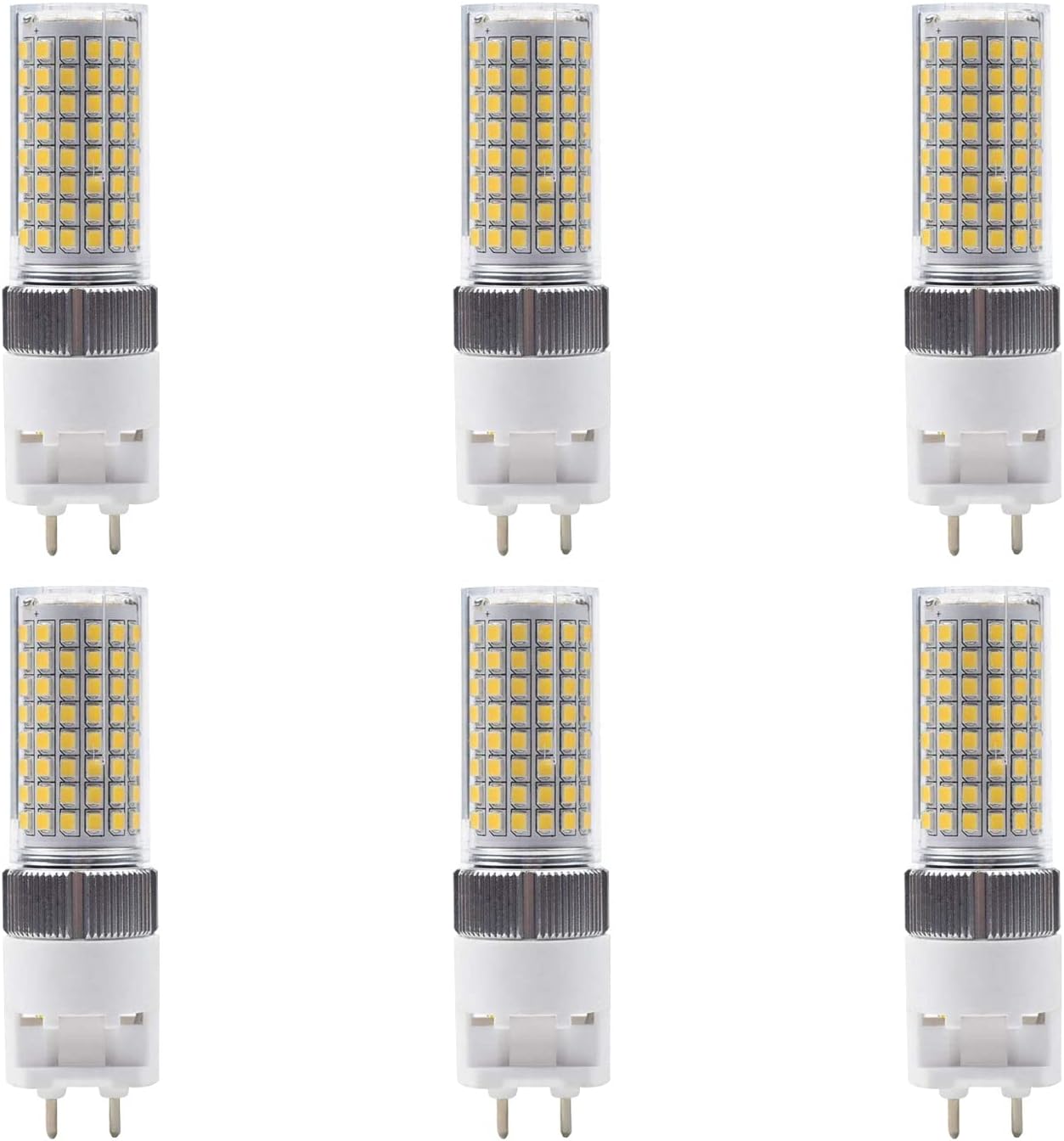 TPMAFF LED G12 Bulbs, G12 Bi-Pin Base Corn Bulbs,12 Watt 1500LM,16 Watt ...