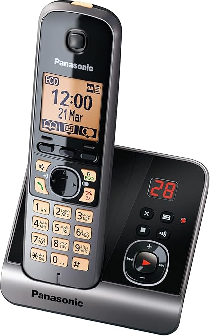 Panasonic DECT Cordless Phone KX-TG6721: Buy Online at Best Price in ...