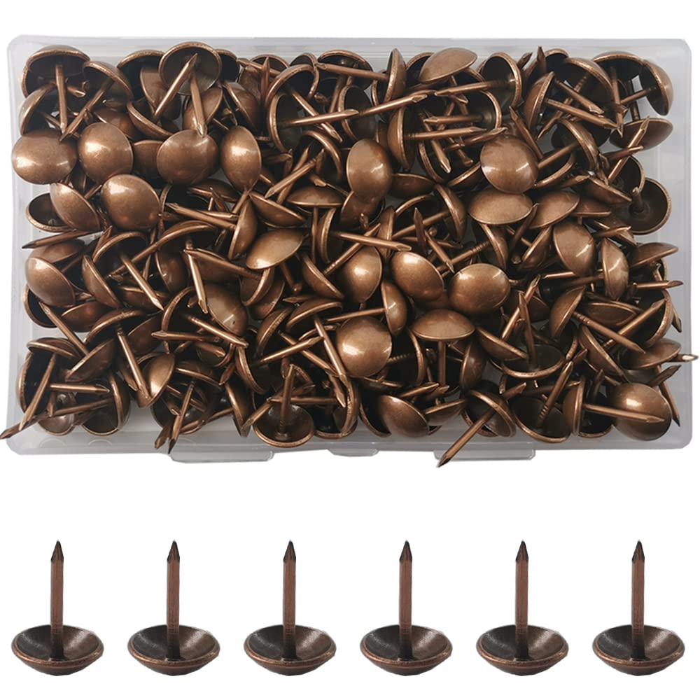 Yosawo 200Pcs Furniture Decorative Tacks Upholstery Tacks Pins Thumb ...