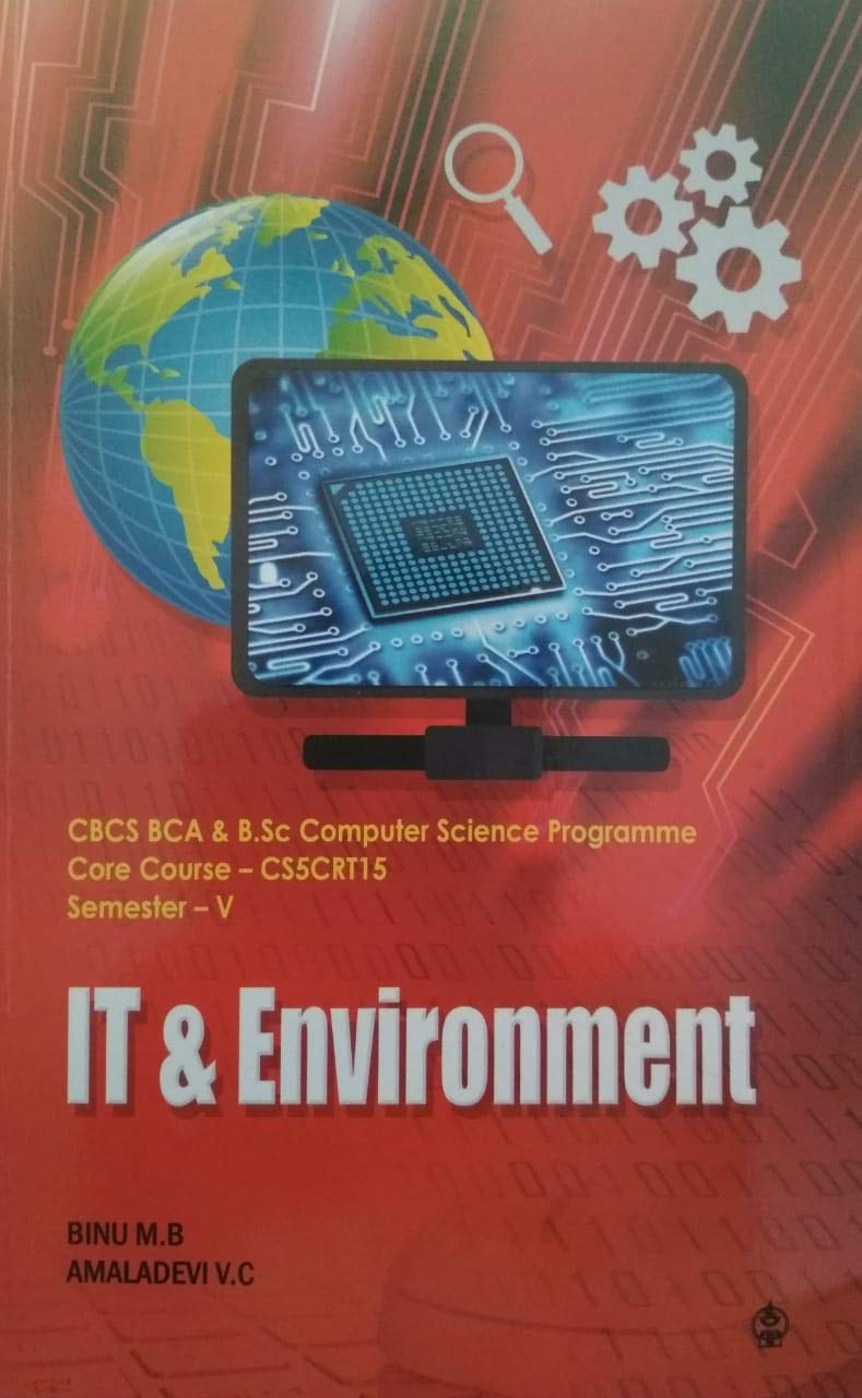 IT & Environment - CBCS BCA & B.Sc. Computer Science Programme - Core ...