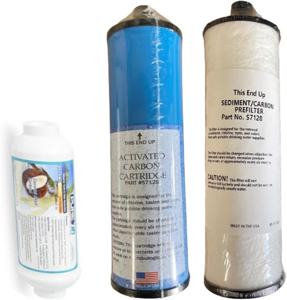 Amazon.com: 435 R.O. Pre & Post Filters with Membrane Set for TFC-25D ...