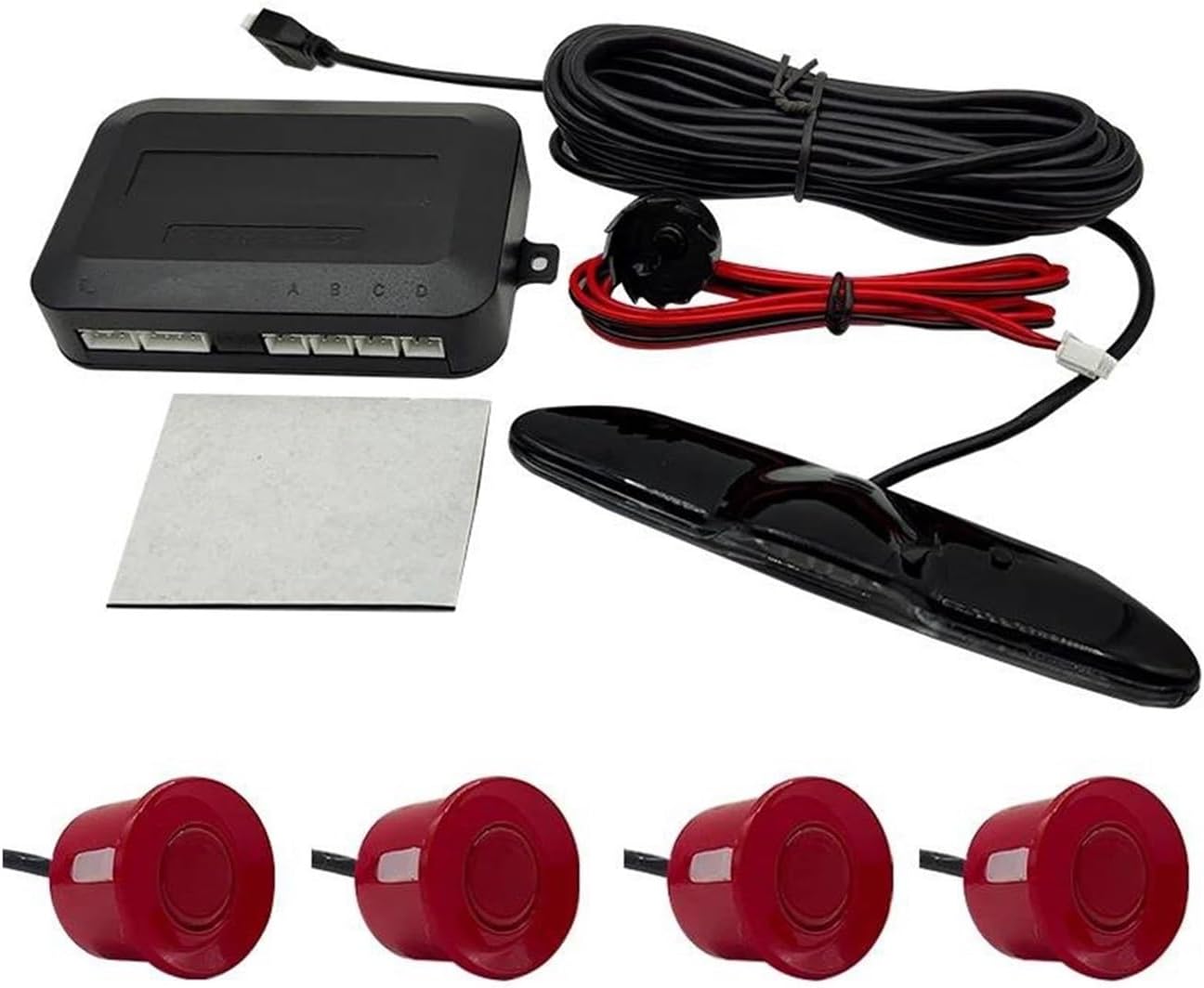 Car Parking Sensor Detector System Backlight Monitor Display Kit Backup ...