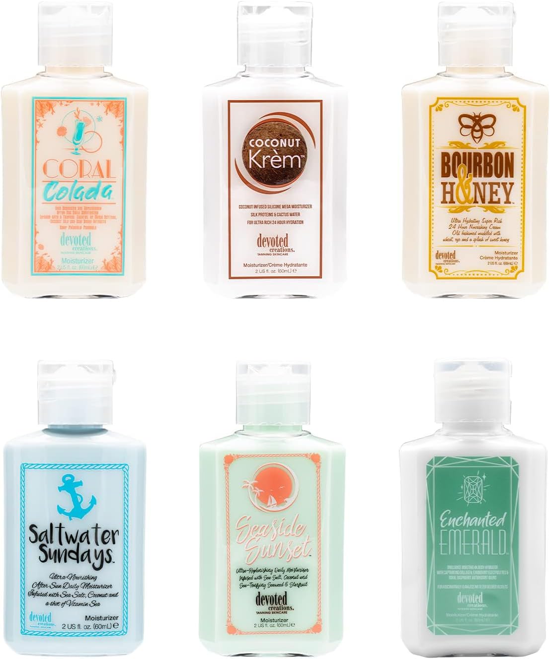 Amazon.com : Devoted Creations Coral Colada Moisturizer 18.25 oz ...