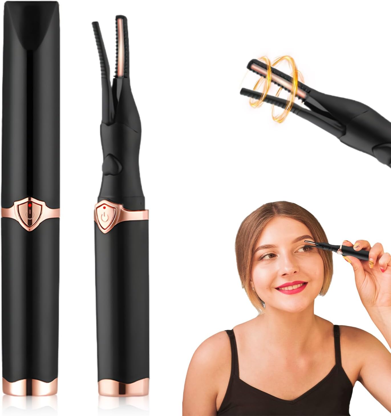 Amazon.com : Electric Eyelash Curler - Instant Glamorous Eyelashes ...