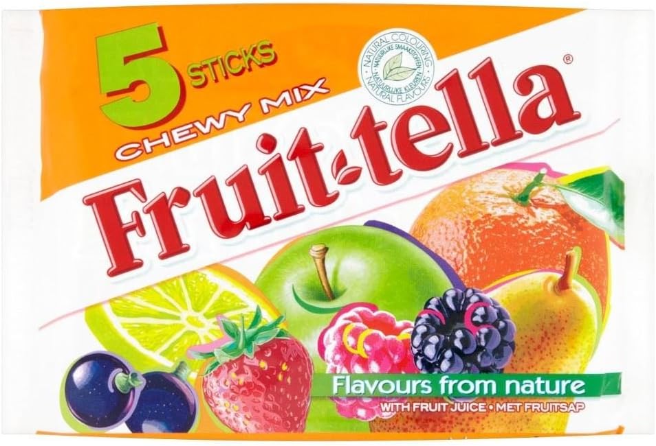 Amazon.com : Fruit-tella Chewy Mix (5x41g) - Pack of 2 : Grocery ...