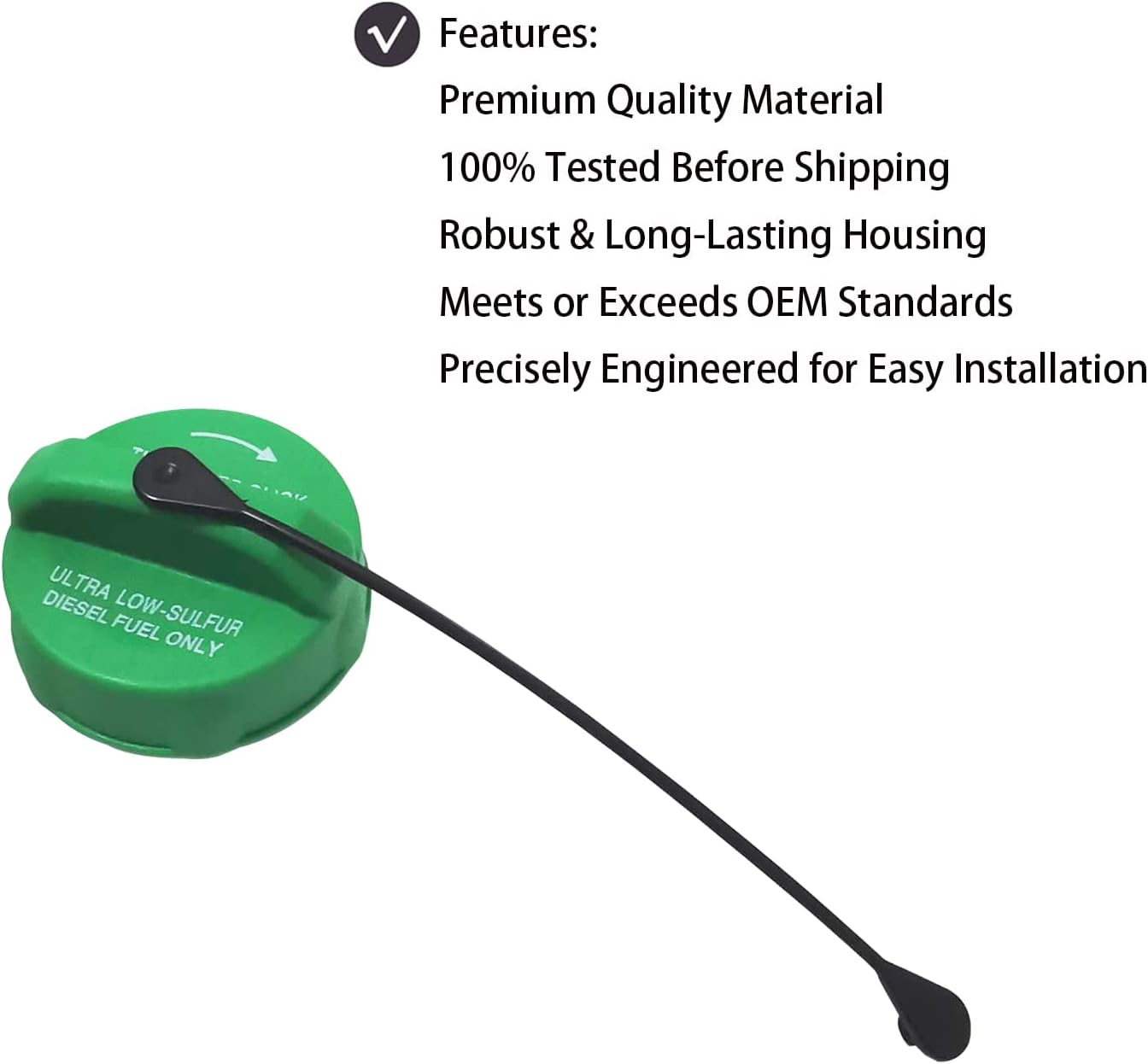 Tapa de combustible de gas 52013994AB para Ram 1500 2500 3500 4500 5500 ...