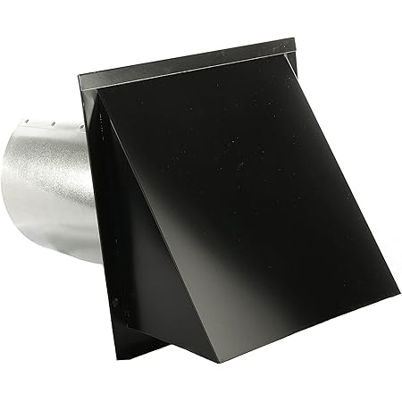 FAMCO Galvanized Steel Hooded Wall Vent with Screen, Used for Air ...