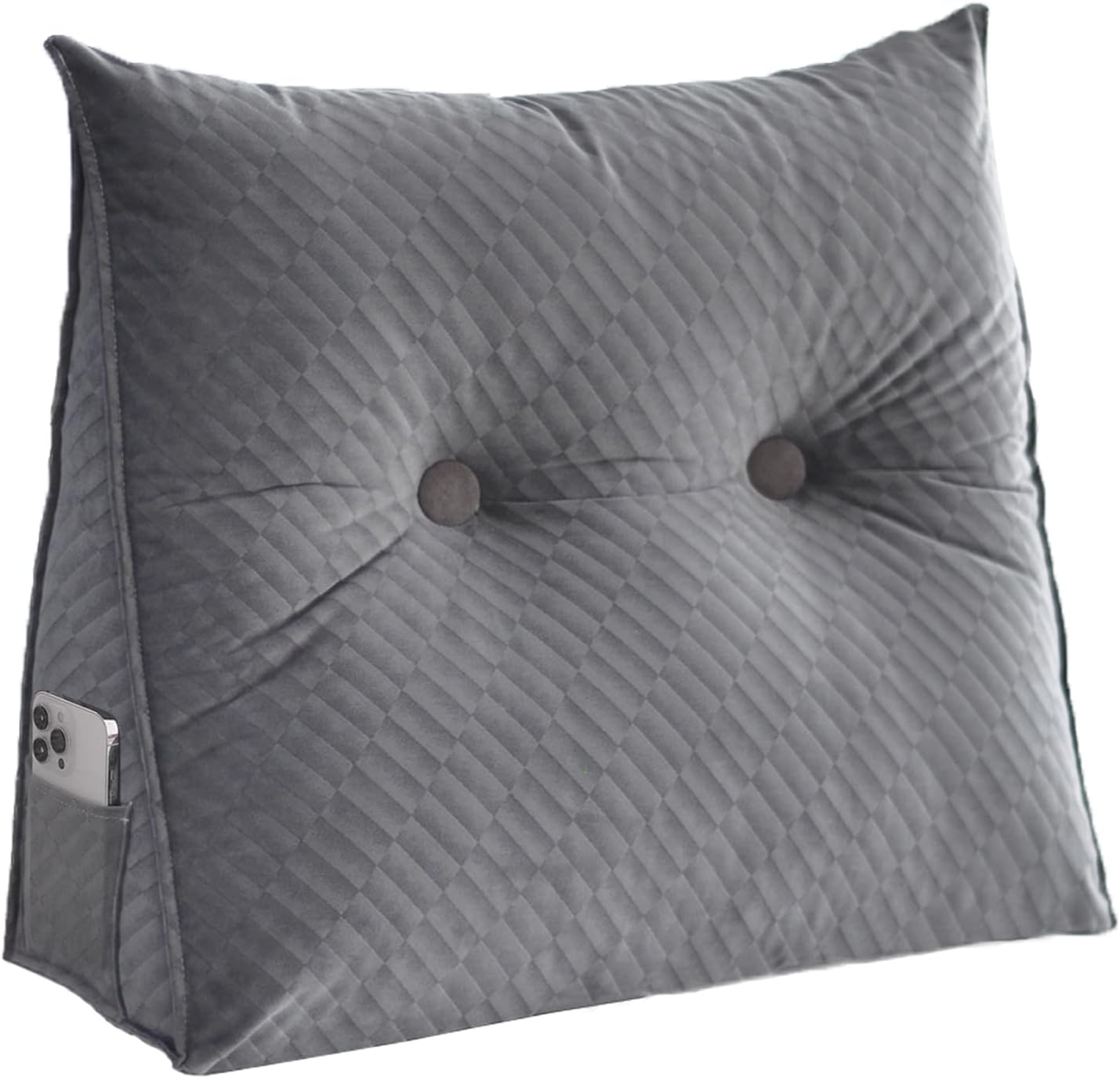 Amazon.com: EZOPII Headboard Pillow Wedge Reading Pillow Corduroy ...