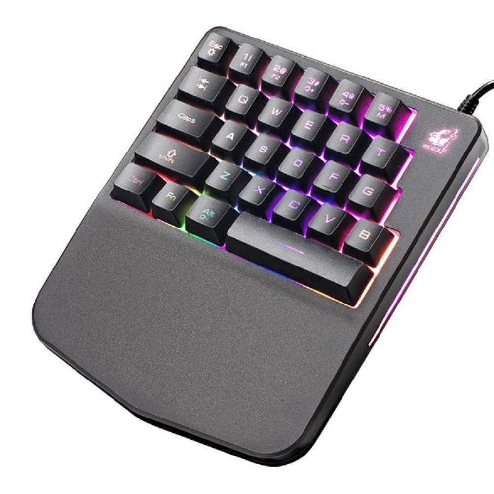 Amazon.in: Buy Keyboard Wired 28 Keys Led Backlit Usb Ergonomic Single ...