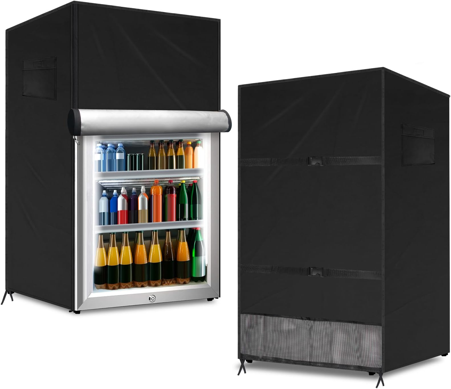 Coldairsoap Outdoor Refrigerator Cover Dust-proof for Protecting ...