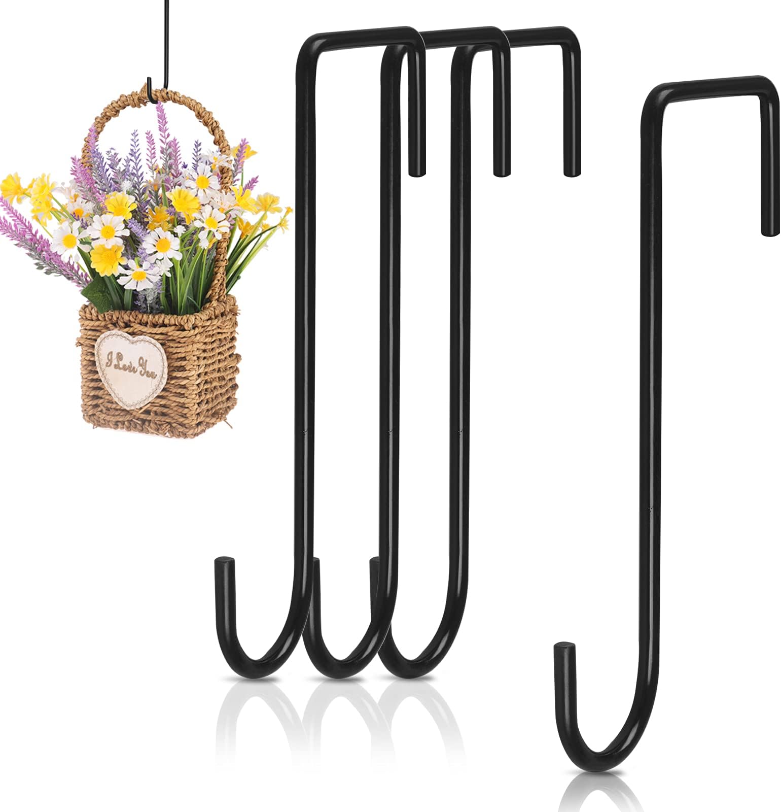 Ann's Brackets Fence Hooks : Amazon.co.uk: Garden