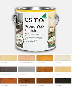 Osmo Wood Wax Finish Transparent 375ml - Granite Grey - 3118 : Buy ...