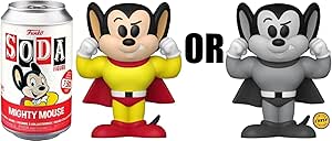 Amazon.com: Mighty Mouse - Figura de soda de vinilo : Juguetes y Juegos