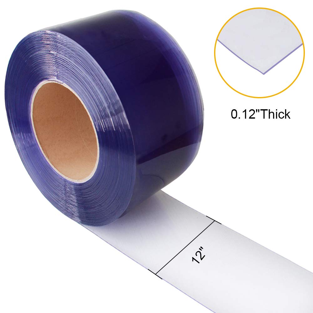 Snapklik.com : VIZ-PRO Standard Clear PVC Smooth Curtain Strip Door ...