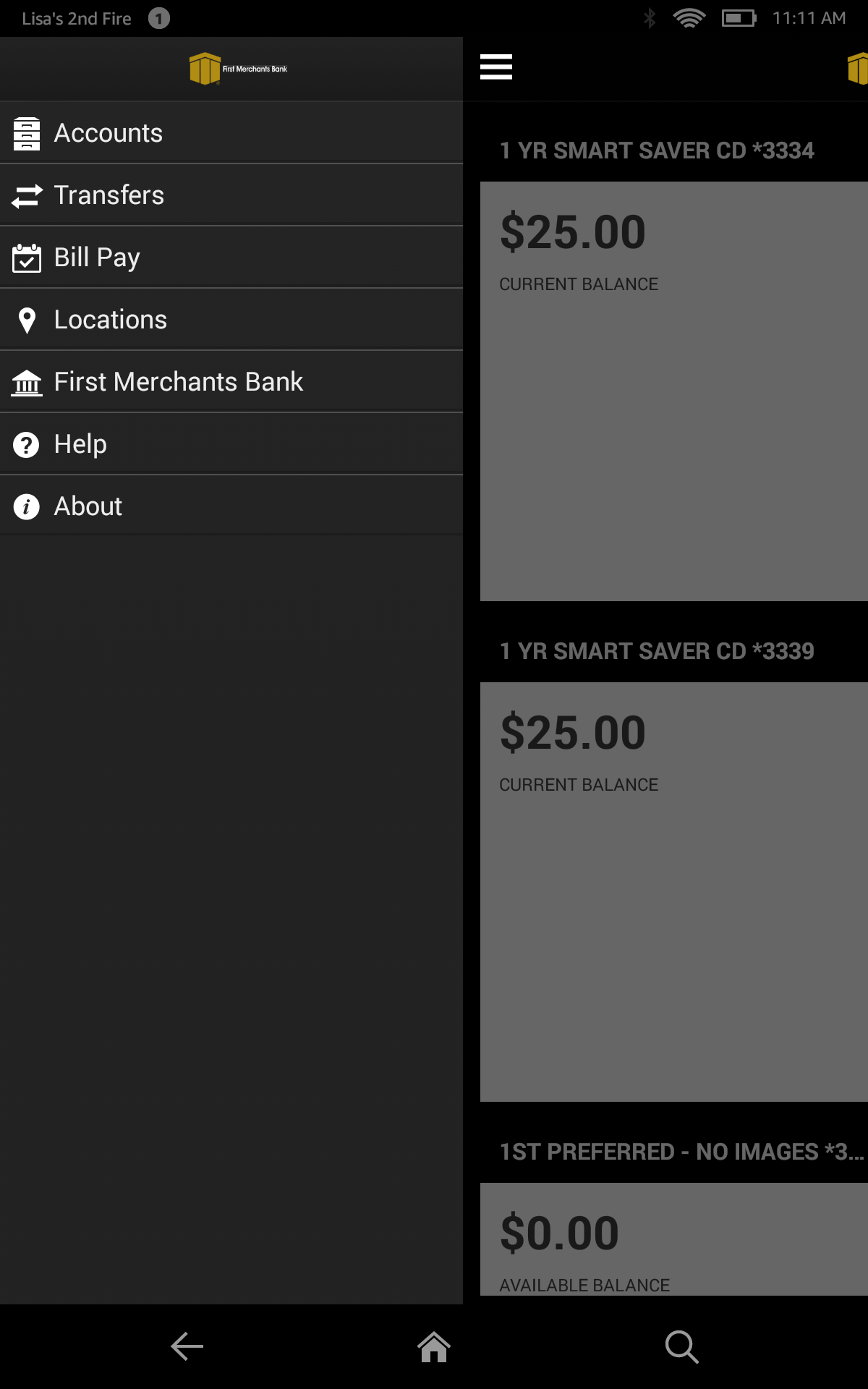 First Merchants Mobile - App on Amazon Appstore