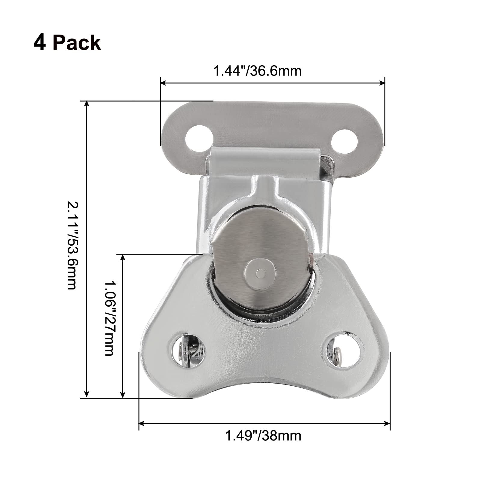 Toggle Latch 4 PCS 304 Stainless Steel Tension Clasp Spring Loaded ...