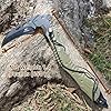 Amazon.com : Folding Sickle Knife With Sheath, Quick Release Tactical ...