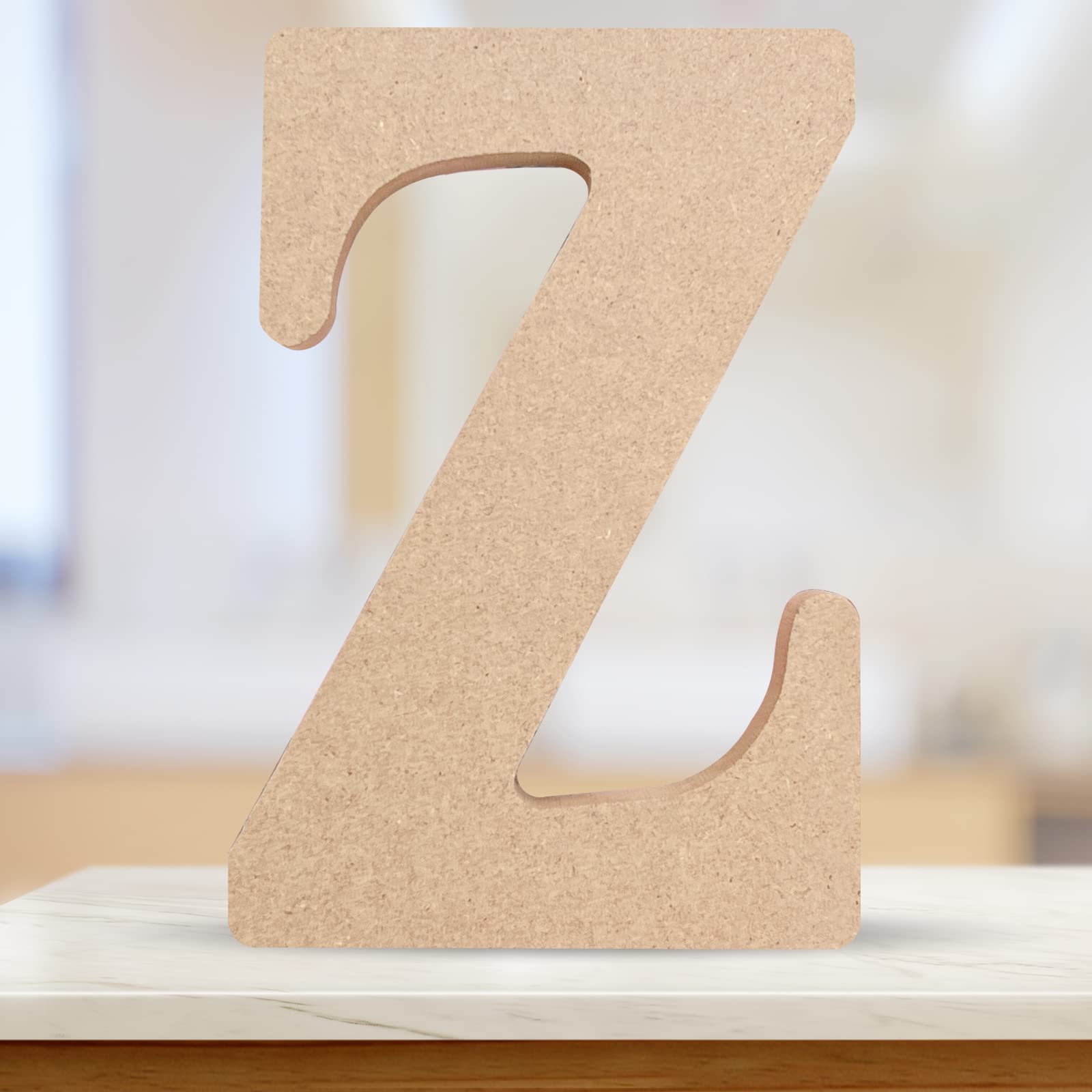 Snapklik.com : DEEZOMO 6 Inch 3D Log Wooden Letters, Wooden Alphabet ...