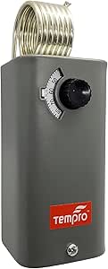 Tempro Industrial Series Line Voltage Thermostat - SPDT Heat Or Cool ...