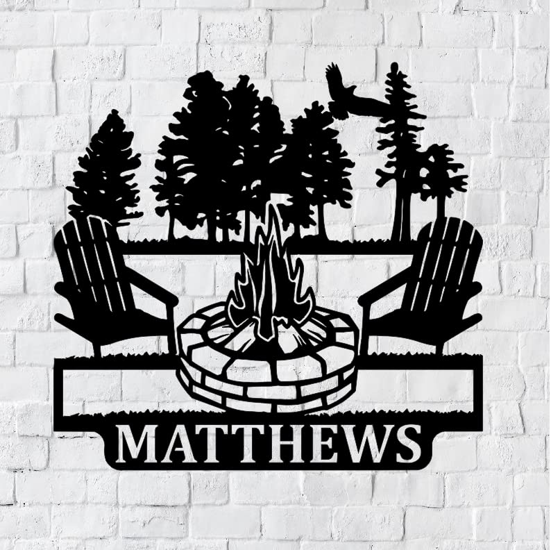 Amazon.com: Personalized Metal Lakehouse Sign | Custom Cottage Sign ...