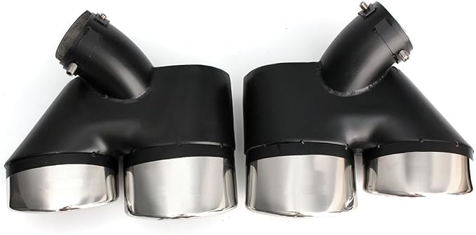 Amazon.com: 1Pair W211 Exhaust Pipe Dual Tip for Mercedes Benz ...