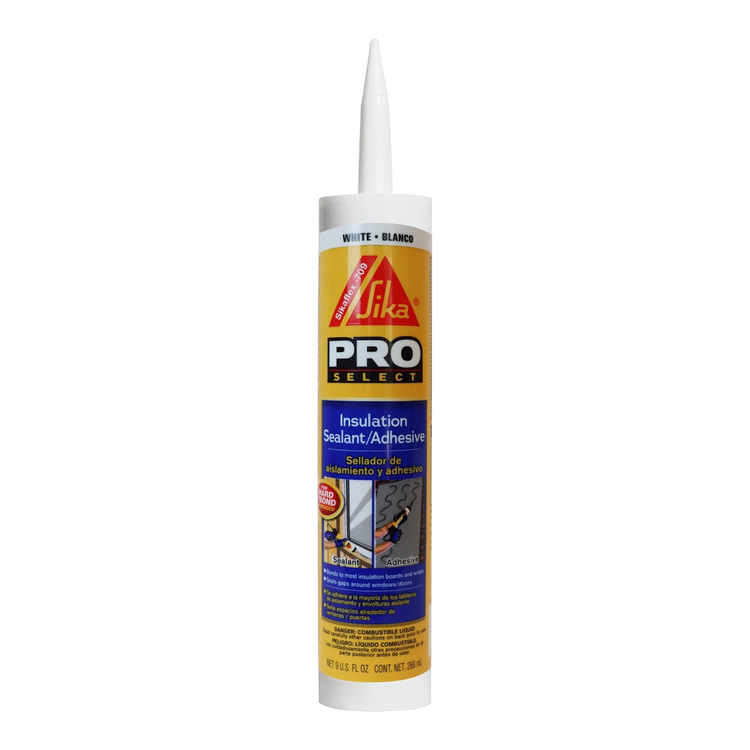 Amazon.com: Sikaflex Insulation Sealant & Adhesive, White, Flashing ...