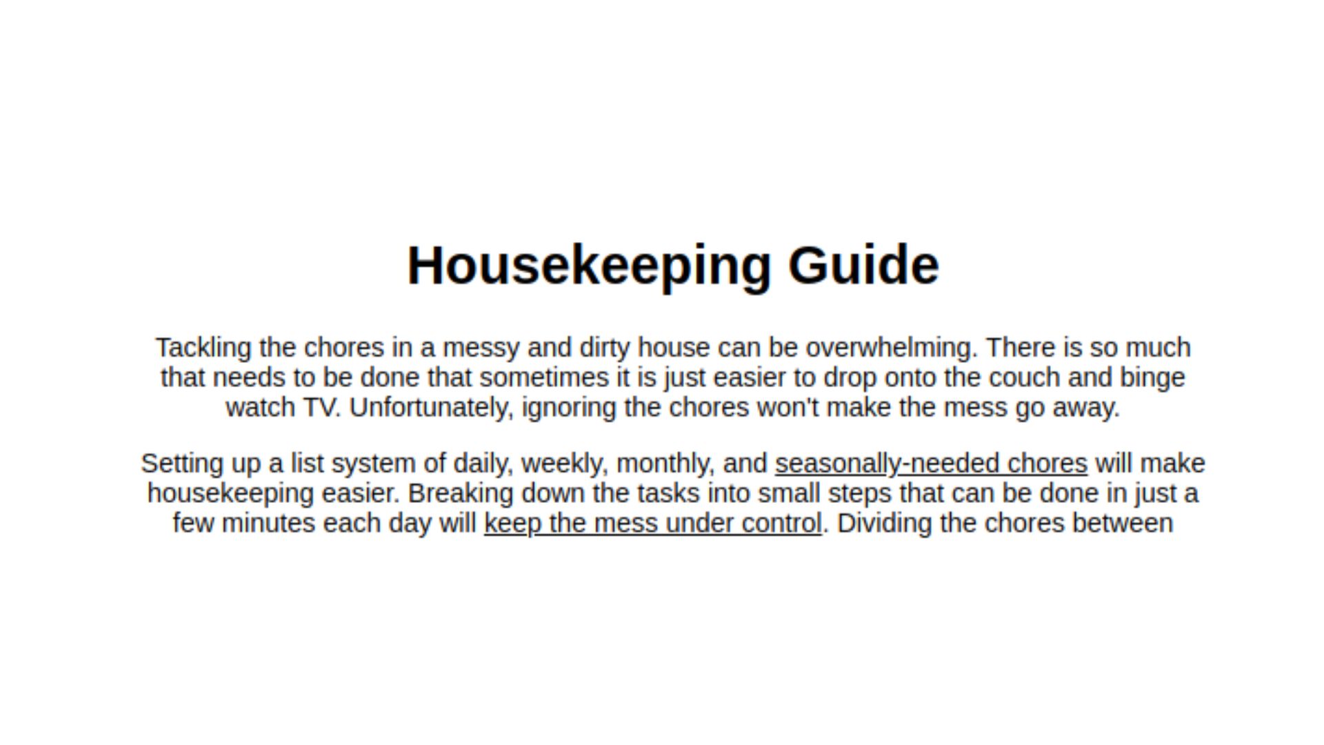 Housekeeping Guide-Amazonアプリストアのアプリ