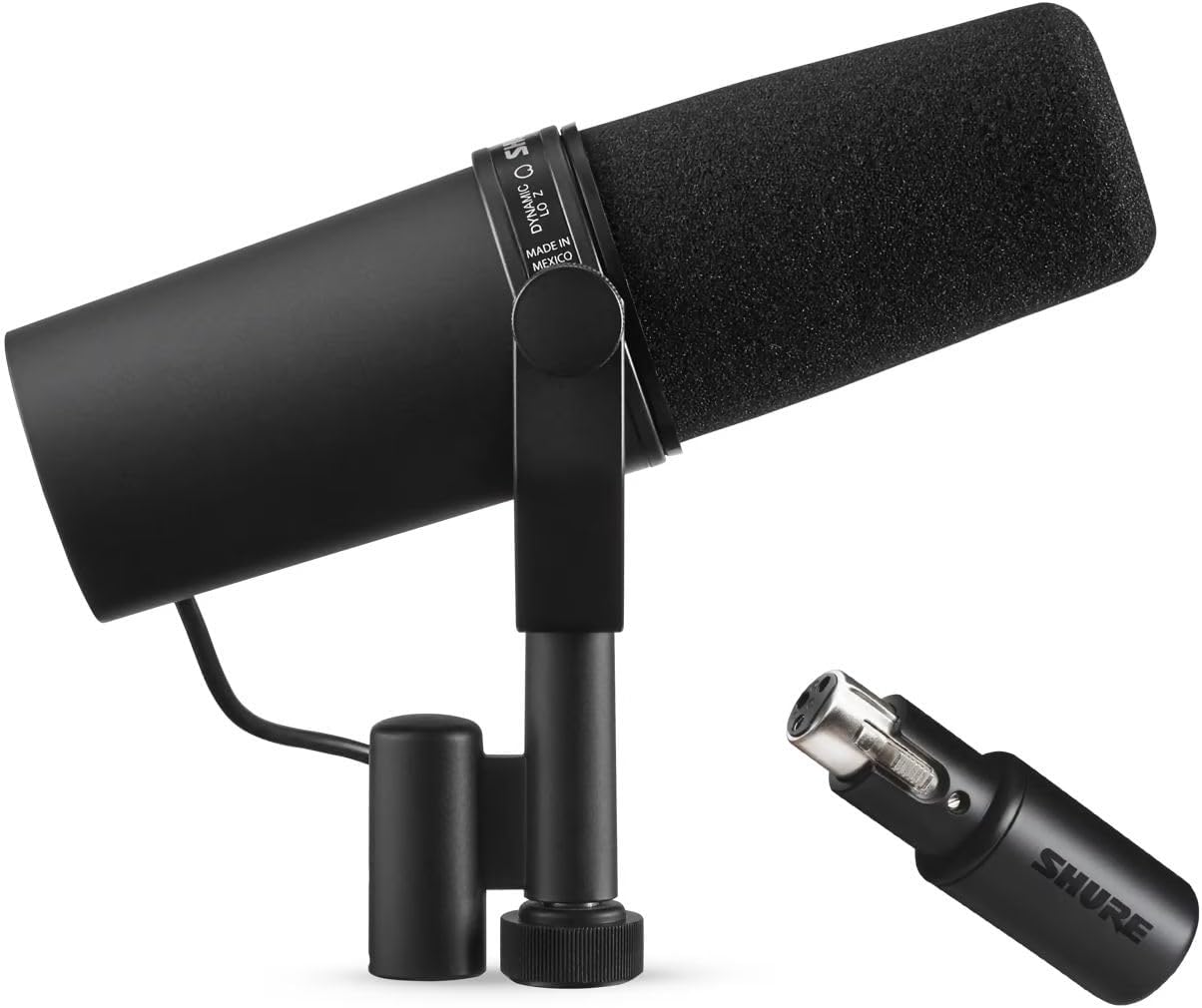 Shure SM7B Dynamic Microphone with MVX2U Interface - Studio, Podcasting ...