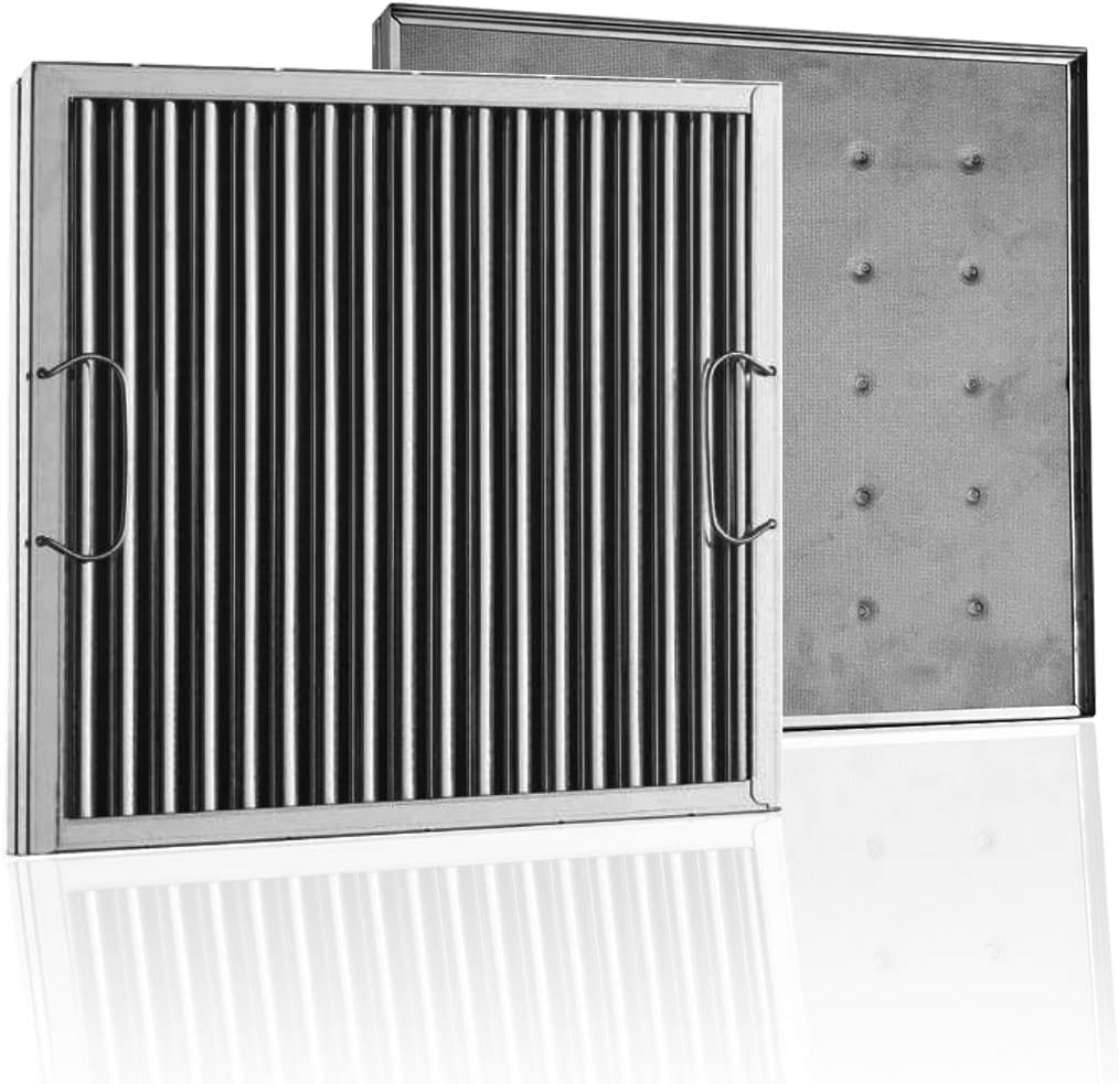 Amazon.com: Captrate COMBO Stainless Steel Baffle Restaurant Hood ...