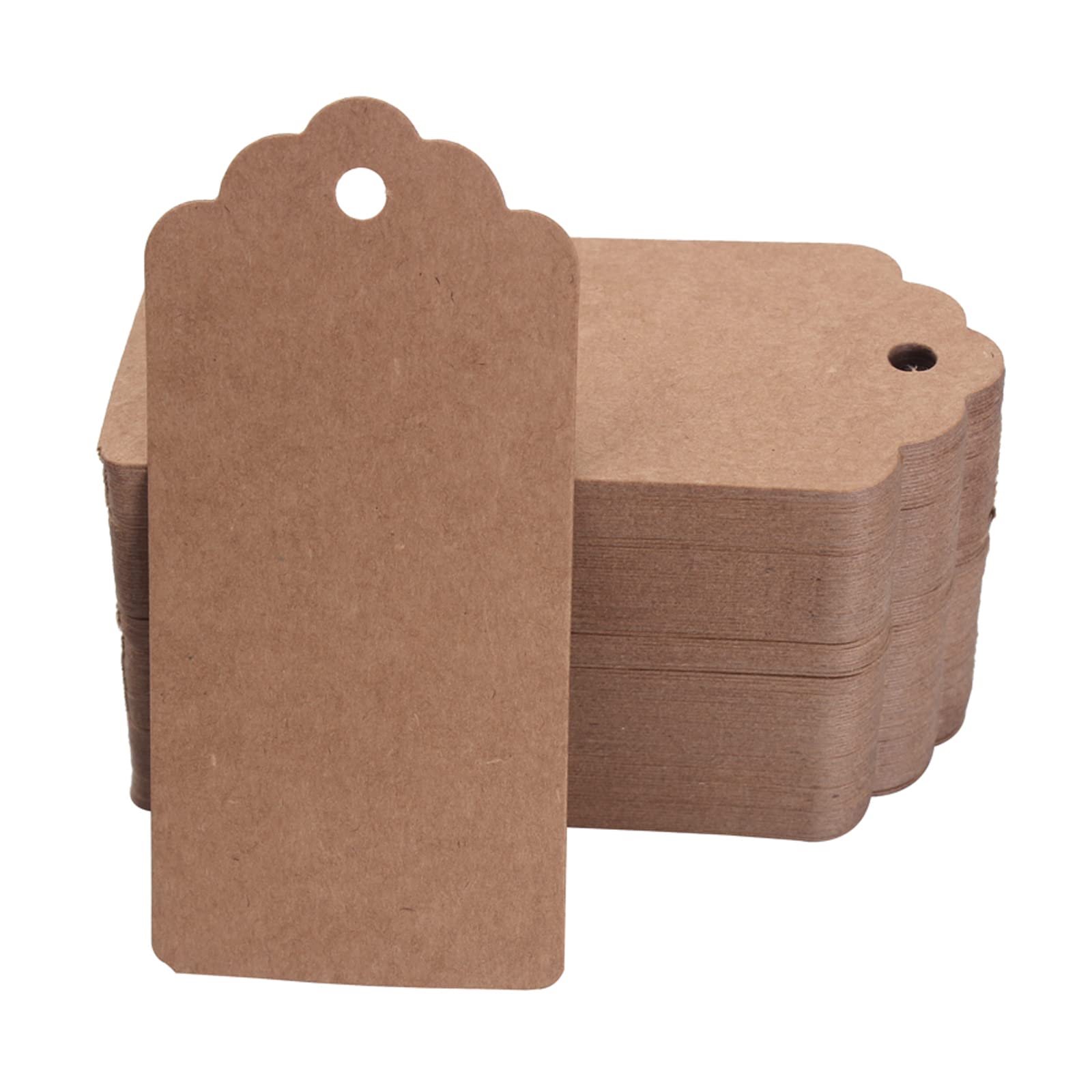 Amazon.com: WARMBUY Kraft Paper Gift Tags with Twine for Wedding Favors ...