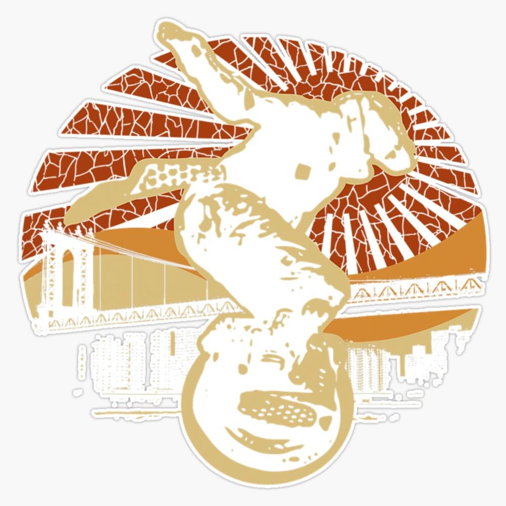 Amazon.com: Electric Unicycle Rider Retro, Euc Sticker Vinyl Waterproof ...