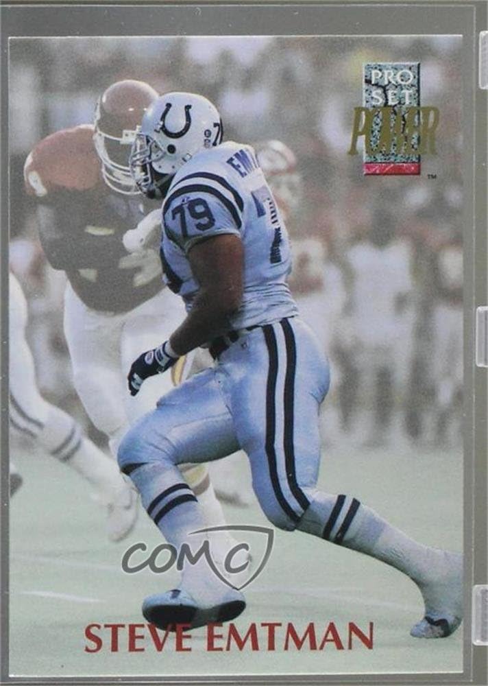 Amazon.com: Steve Emtman (Football Card) 1992 Pro Set Power - [Base ...